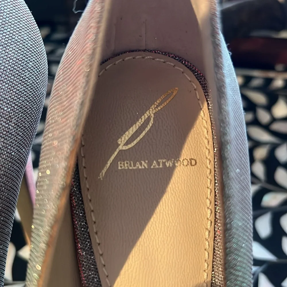 Brian Atwood | Shoes | Brain Atwood Glitter Sparkle Fontanne Platform ...